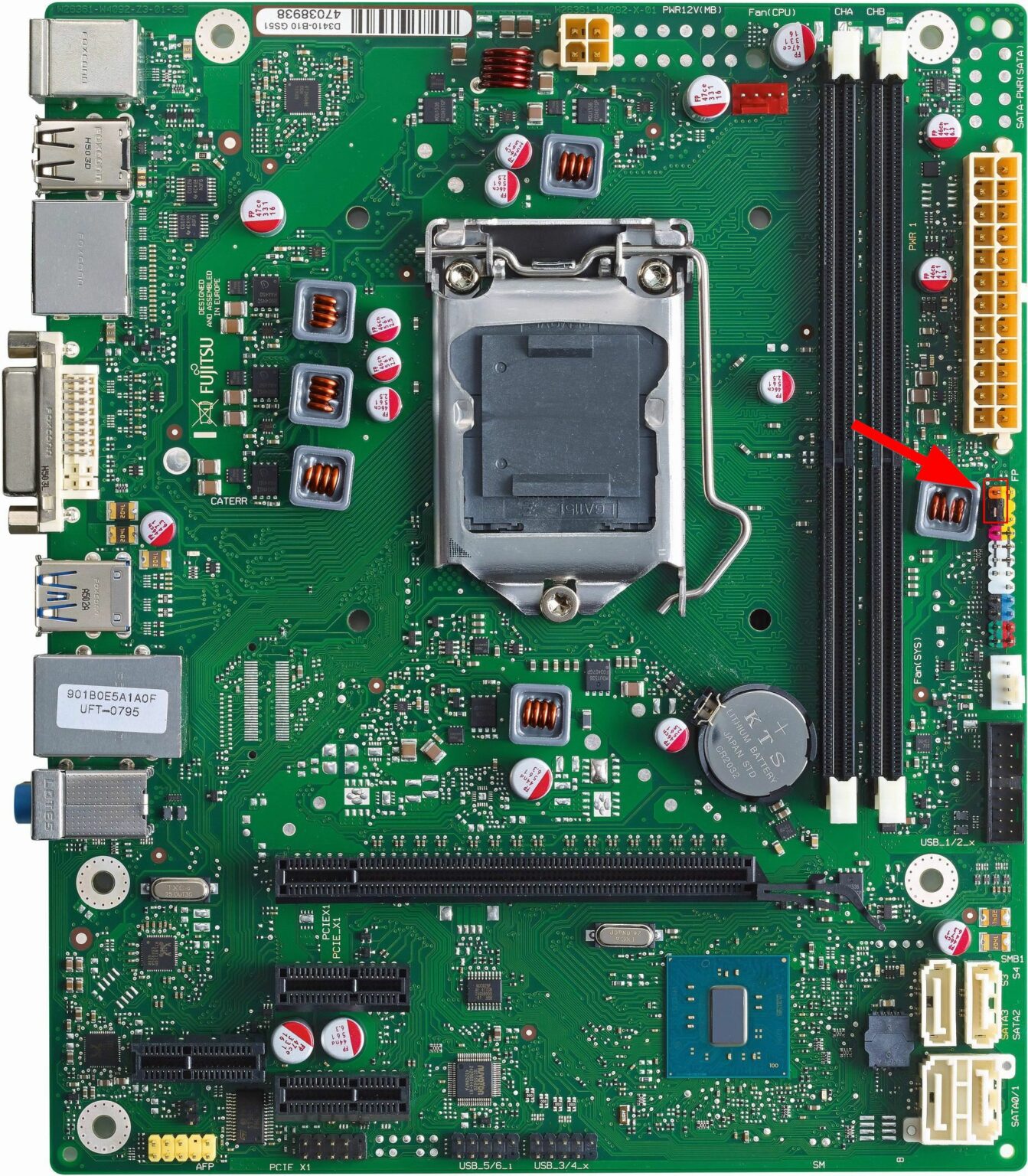 Fujitsu D3410-B Mainboard Recovery UEFI/BIOS-Flash nach SecureBoot DBX ...