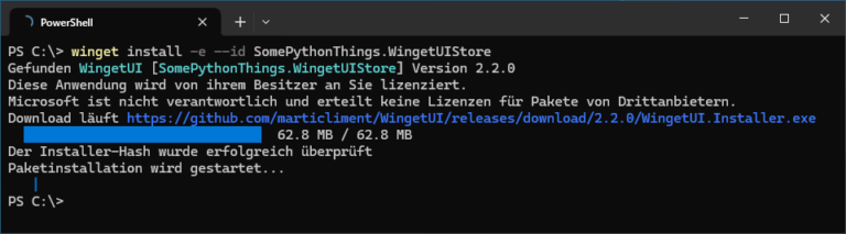WinGet – Windows Package Manager – Gunnar Haslinger